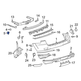 Jeep Gladiator OEM Bumpers | Genuine Front & Rear Bumpers — CARiD.com