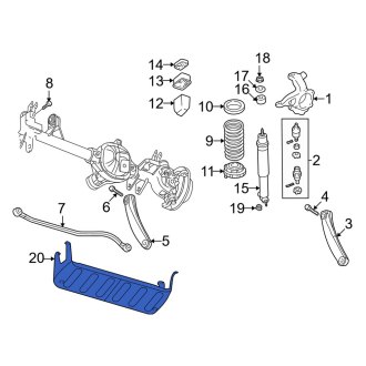 Jeep Grand Cherokee Underbody Covers - Splash Shields | CARiD