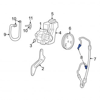Jeep Grand Cherokee Power Steering Cooling | Coolers, Lines — CARiD.com