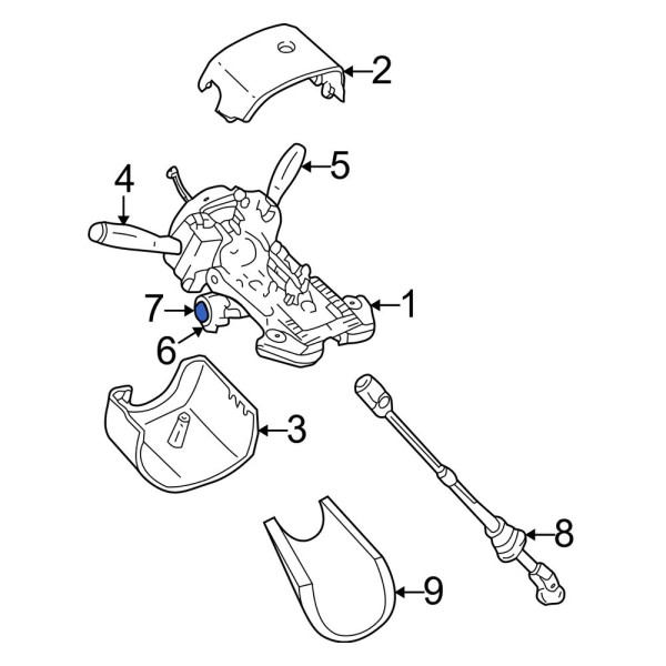 Jeep OE 4686665AD - Ignition Immobilizer Module