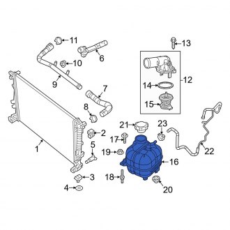 Jeep Cherokee OEM Engine Cooling Parts - Radiators, Fans | CARiD