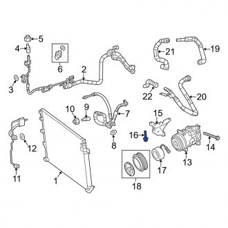 Jeep Renegade OEM A/C & Heating Parts - Systems, Compressors | CARiD