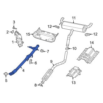 Jeep Cherokee OEM Exhaust Parts - Systems, Tips, Pipes | CARiD