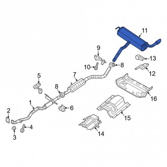 Jeep Cherokee OEM Exhaust Parts - Systems, Tips, Pipes | CARiD