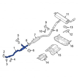 Jeep Cherokee OEM Exhaust Parts | Systems, Tips, Pipes — CARiD.com