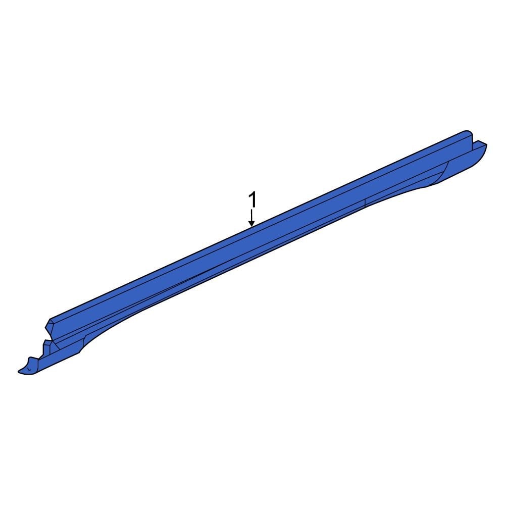 Jeep OE 1YW36RXFAI - Right Rocker Panel Guard