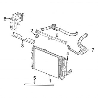 2016 Jeep Compass OEM Engine Cooling Parts - Radiators | CARiD