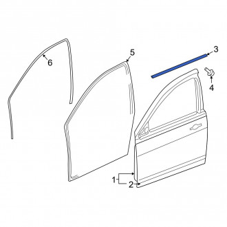 Jeep Compass Replacement Window Seals — CARID.com