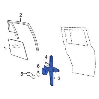 Jeep Compass OEM Window Parts | Visors, Regulators — CARiD.com