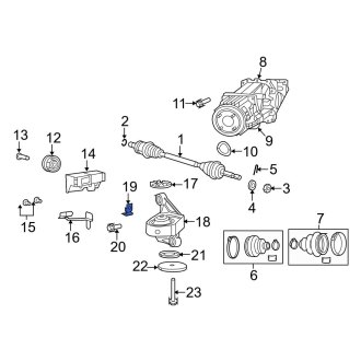 Jeep Compass OEM Driveline & Axle Parts | Hubs, CV-Joints — CARiD.com