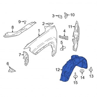 Jeep Compass OEM Fenders | Factory Front & Rear Fenders — CARiD.com