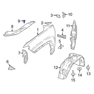 Jeep Grand Wagoneer Grille Brackets & Hardware — CARiD.com