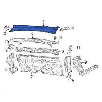 Jeep Compass Cowl Panels & Parts - Vent Grills | CARiD
