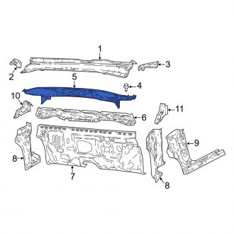 Jeep Compass Cowl Panels & Parts - Vent Grills | CARiD