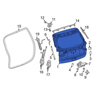 Jeep Car Replacement Trunk Lids & Parts | CARiD
