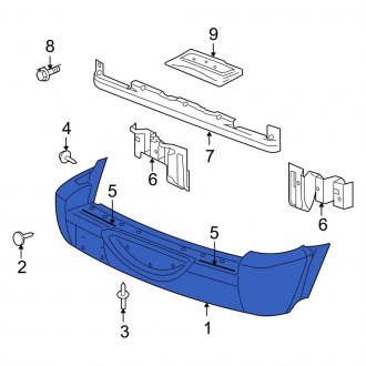 Jeep Liberty OEM Bumpers - Genuine Front & Rear Bumpers | CARiD