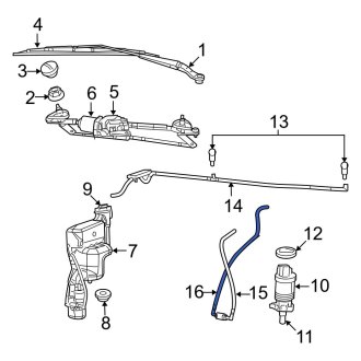 Jeep Compass Washer Nozzles & Parts — CARID.com