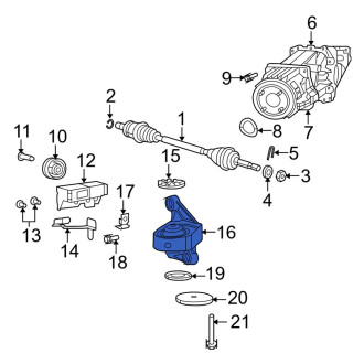 Jeep Compass OEM Driveline & Axle Parts | Hubs, CV-Joints — CARiD.com