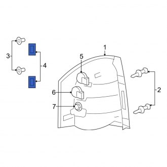 Jeep Compass OEM Tail Lights | LED, Fiber Optic — CARiD.com