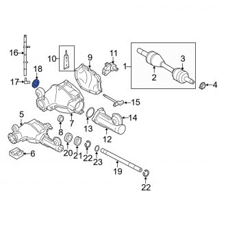 Jeep Grand Cherokee OEM Transmission & Drivetrain Parts — CARiD.com