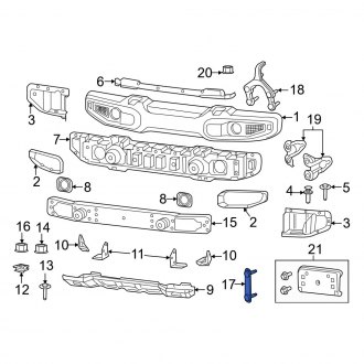 Jeep Gladiator Bumper Reinforcements & Energy Absorbers – CARiD.com