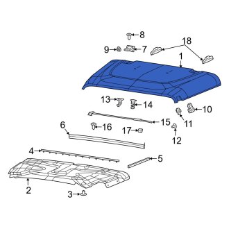 Jeep Gladiator Replacement Hood Panels — CARiD.com