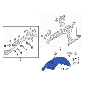 Jeep Gladiator Inner Fenders - Wells, Liners, Shields | CARiD