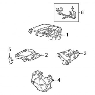 2023 Jeep Gladiator Custom Engine Covers | CARiD