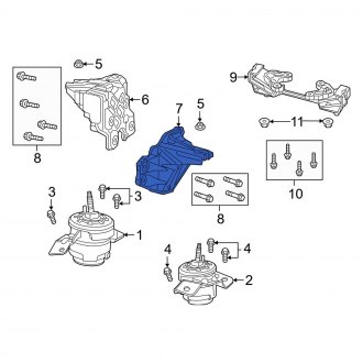 Jeep Gladiator Motor Mounts & Mounting Hardware | CARiD