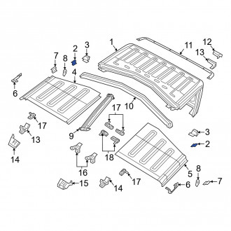 Jeep Gladiator Replacement Roofs & Components – CARiD.com