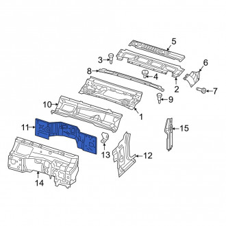 Jeep Gladiator Replacement Firewalls | CARiD