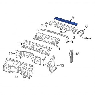 Jeep Gladiator Cowl Panels & Parts | Vent Grills — CARiD.com