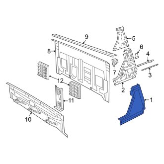 Jeep Gladiator Replacement Quarter Panels - CARiD.com