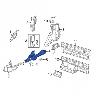 Jeep Gladiator Replacement Door Sills — CARiD.com
