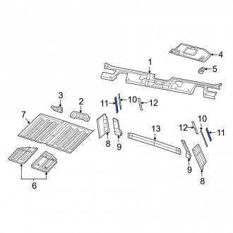 Jeep Gladiator OEM Roofs & Parts | Panels, Drip Rails — CARiD.com