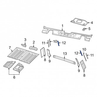 Jeep Gladiator OEM Roofs & Parts - Panels, Drip Rails | CARiD