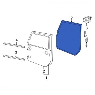 Jeep Gladiator Door Seals & Weatherstripping – CARiD.com