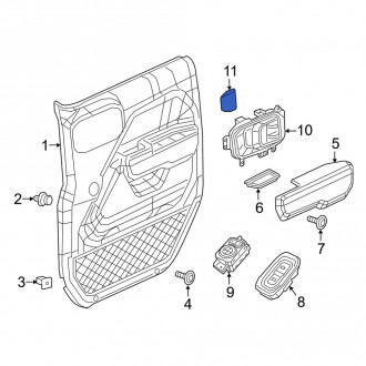 Jeep Gladiator OEM Doors & Parts | Shells, Panels, Armrests — CARiD.com