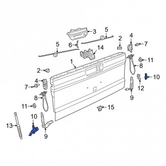 Jeep Gladiator Trunk & Tailgate Hinges | CARiD