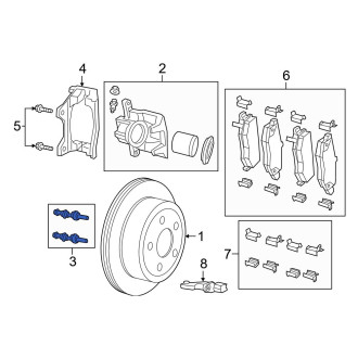 Jeep Gladiator OEM Brake Parts | Pads, Bleeders, Rotors — CARiD.com