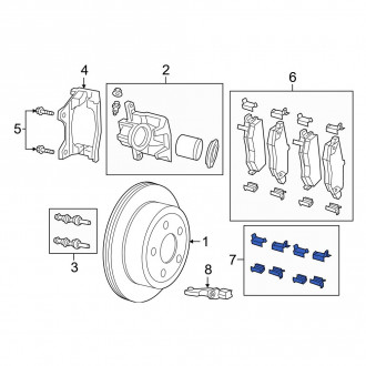 Jeep Gladiator OEM Brake Parts | Pads, Bleeders, Rotors — CARiD.com