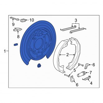 Jeep Gladiator Parking Brake Components - Cables, Adjusters | CARiD