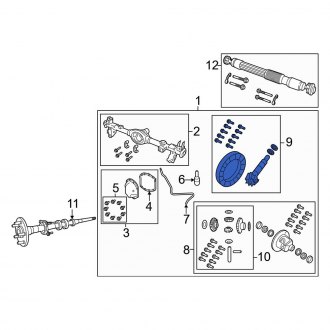 Jeep Gladiator OEM Driveline & Axle Parts | Hubs, CV-Joints — CARiD.com