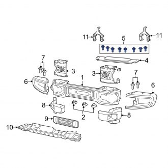 Jeep Wrangler OEM Bumpers - Genuine Front & Rear Bumpers | CARiD