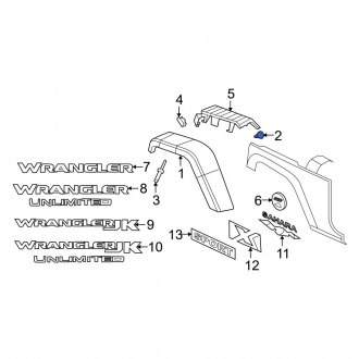Jeep Gladiator OEM Fenders | Factory Front & Rear Fenders — CARiD.com