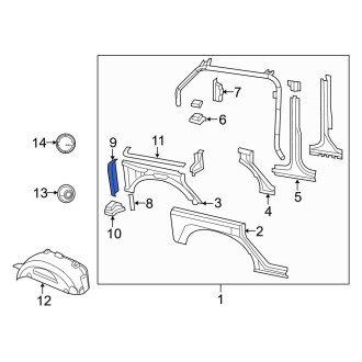 Jeep Wrangler OEM Tail Lights | LED, Fiber Optic — CARiD.com