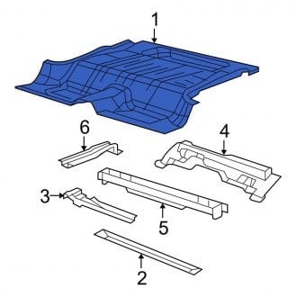 Jeep Wrangler OEM Rocker Panels & Floors - Side Skirts, Pans | CARiD