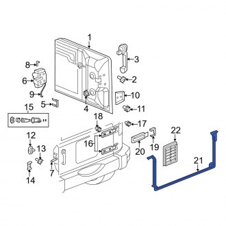 Jeep Wrangler Door Seals & Weatherstripping | CARiD
