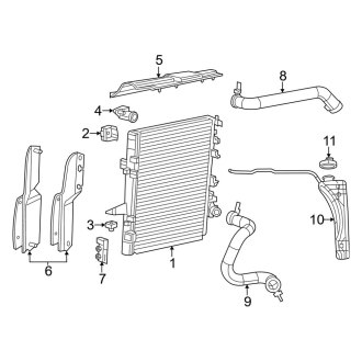 2014 Jeep Wrangler OEM Engine Cooling Parts - Radiators | CARiD