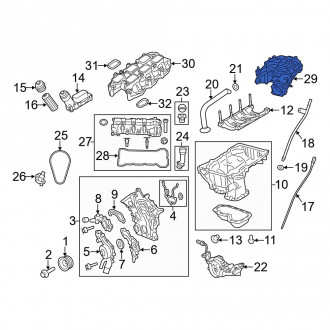 Jeep Wrangler OEM Air Intake Parts | Filters, Manifolds — CARiD.com